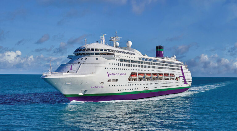 Ambassador’s Ambience Sets Sail on Epic 40 Day Caribbean Cruise From the UK